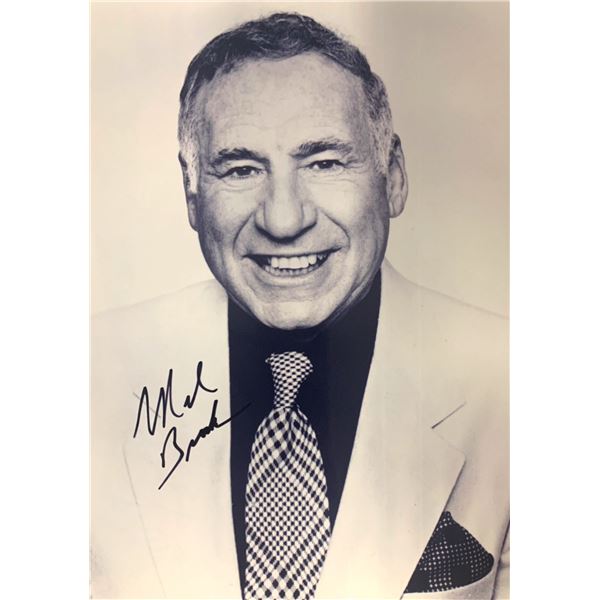 Autograph Signed Mel Brooks Photo