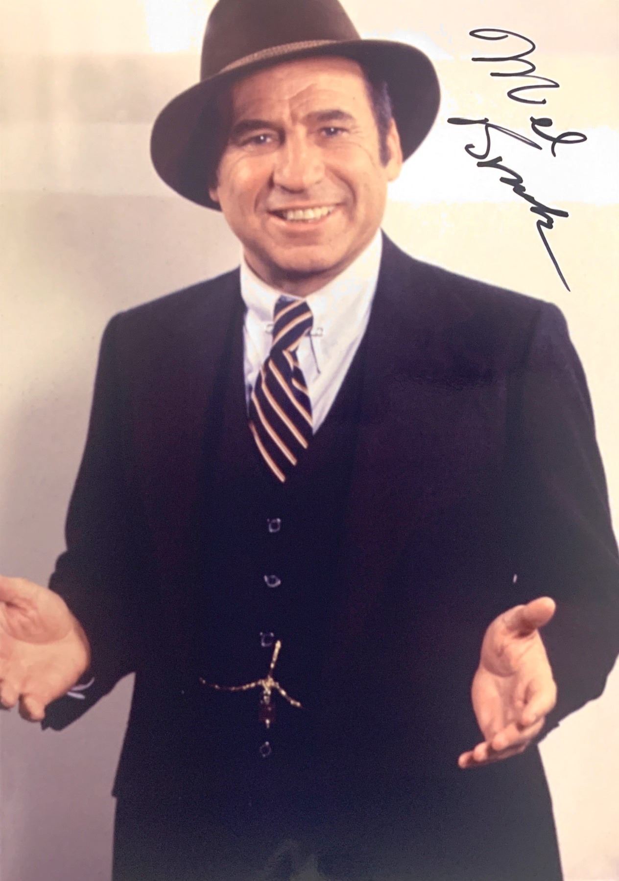 Autograph Signed Mel Brooks Photo