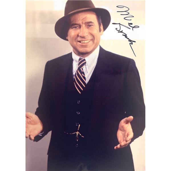Autograph Signed Mel Brooks Photo