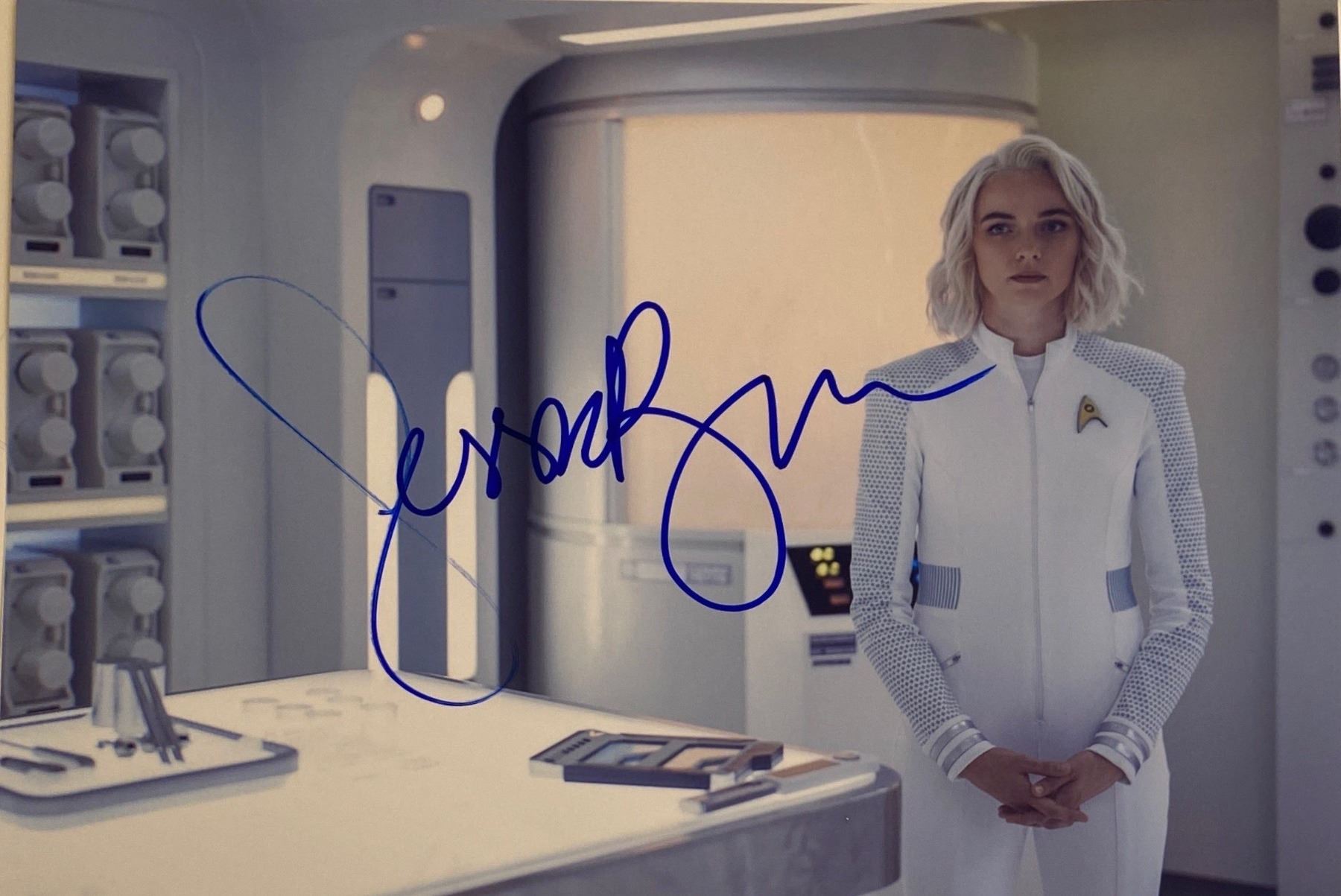 Autograph Signed Star Trek Strange New Worlds Photo