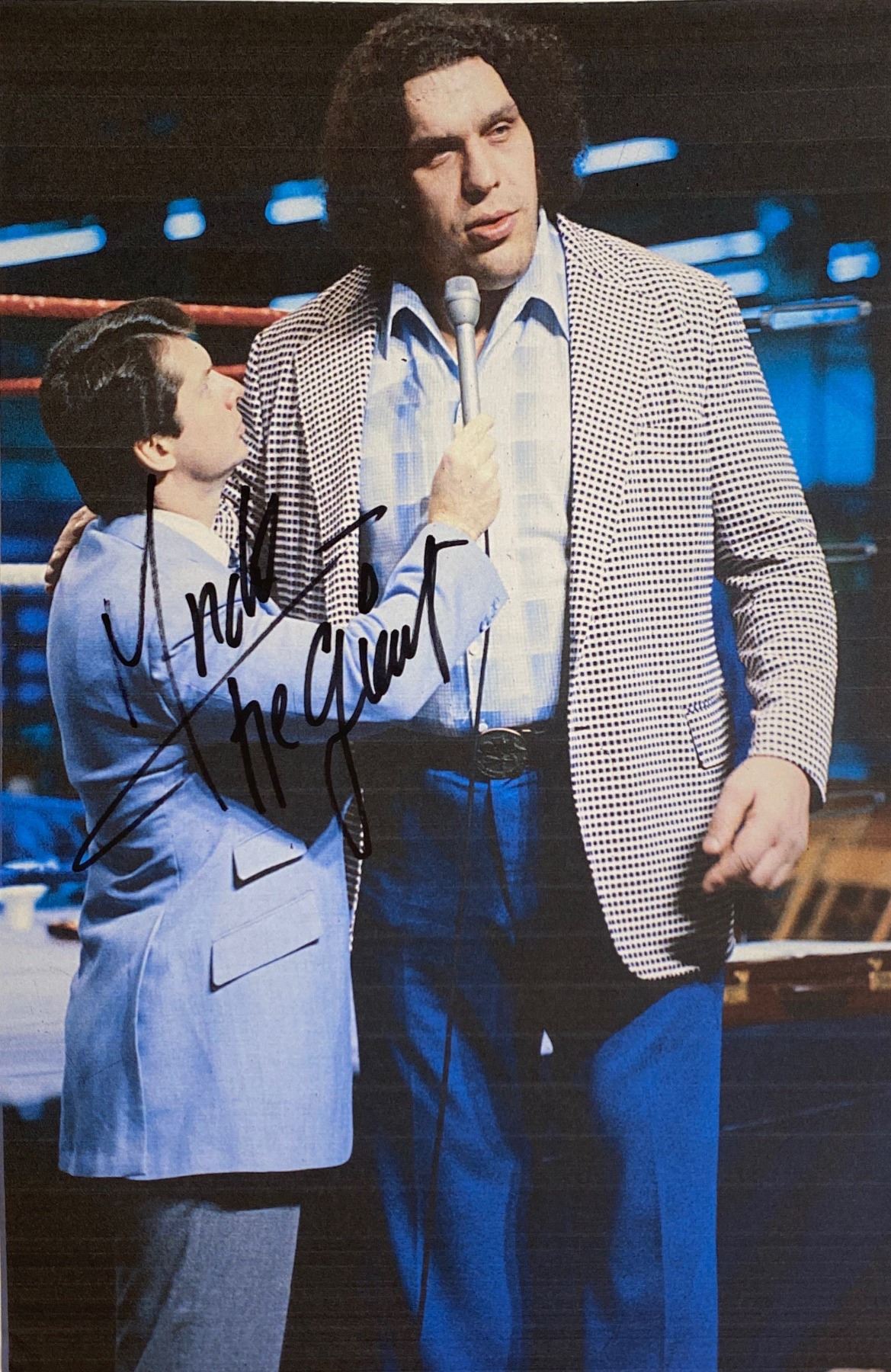 Autograph Signed André the Giant Photo