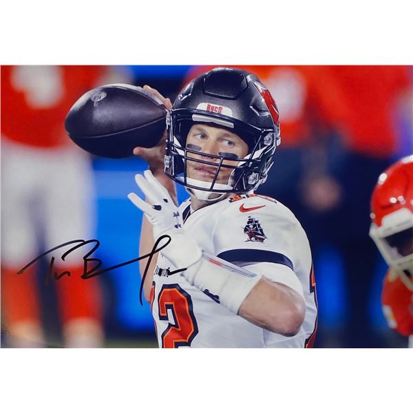 Autograph Signed Tom Brady Photo