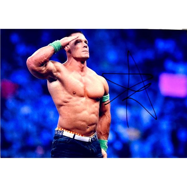 Autograph Signed John Cena Photo