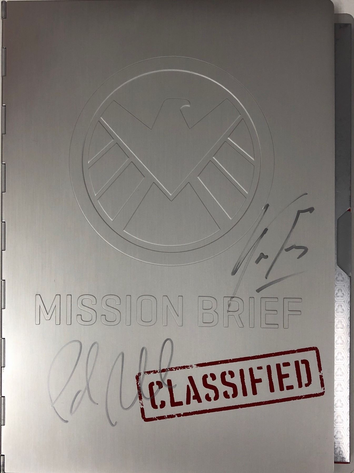 Autograph Signed Kevin Feige ANTMAN Collector Steel Book Paul Rudd
