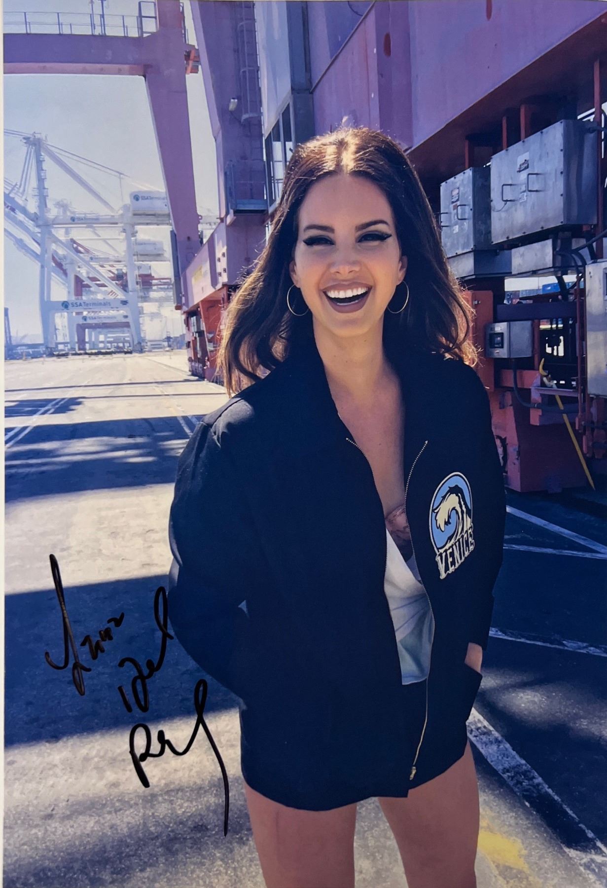 Autograph Signed Lana Del Rey Photo