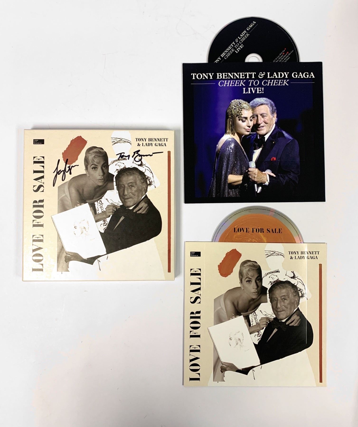 Autograph Signed Love For Sale CD Box Set