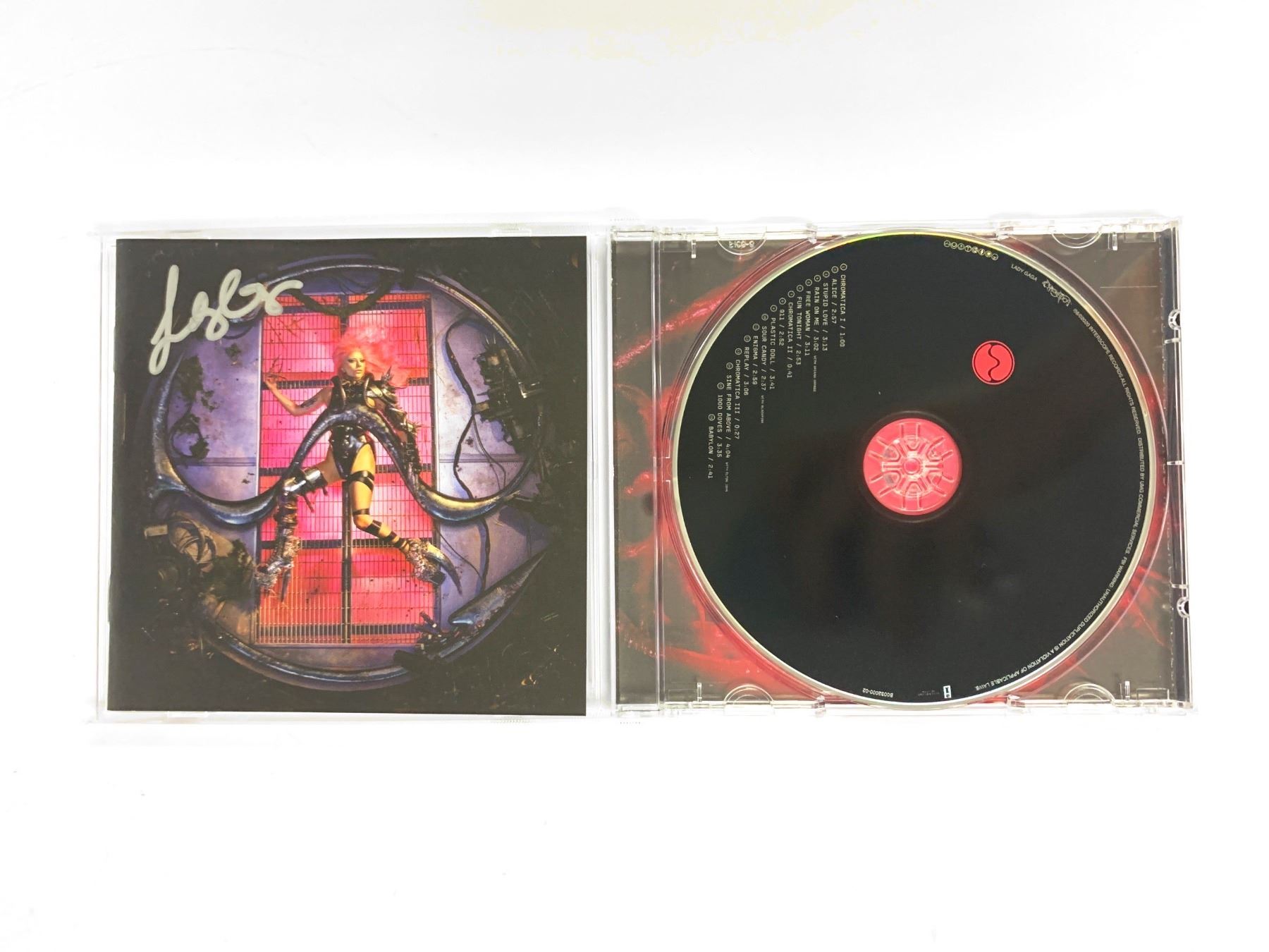 Autograph Signed Chromatica CD Album