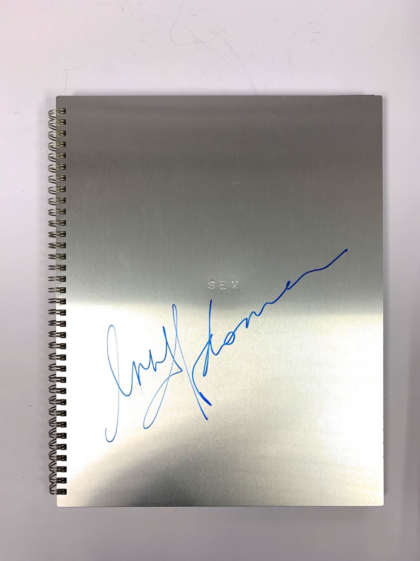 Autograph Signed Madonna Sex Book