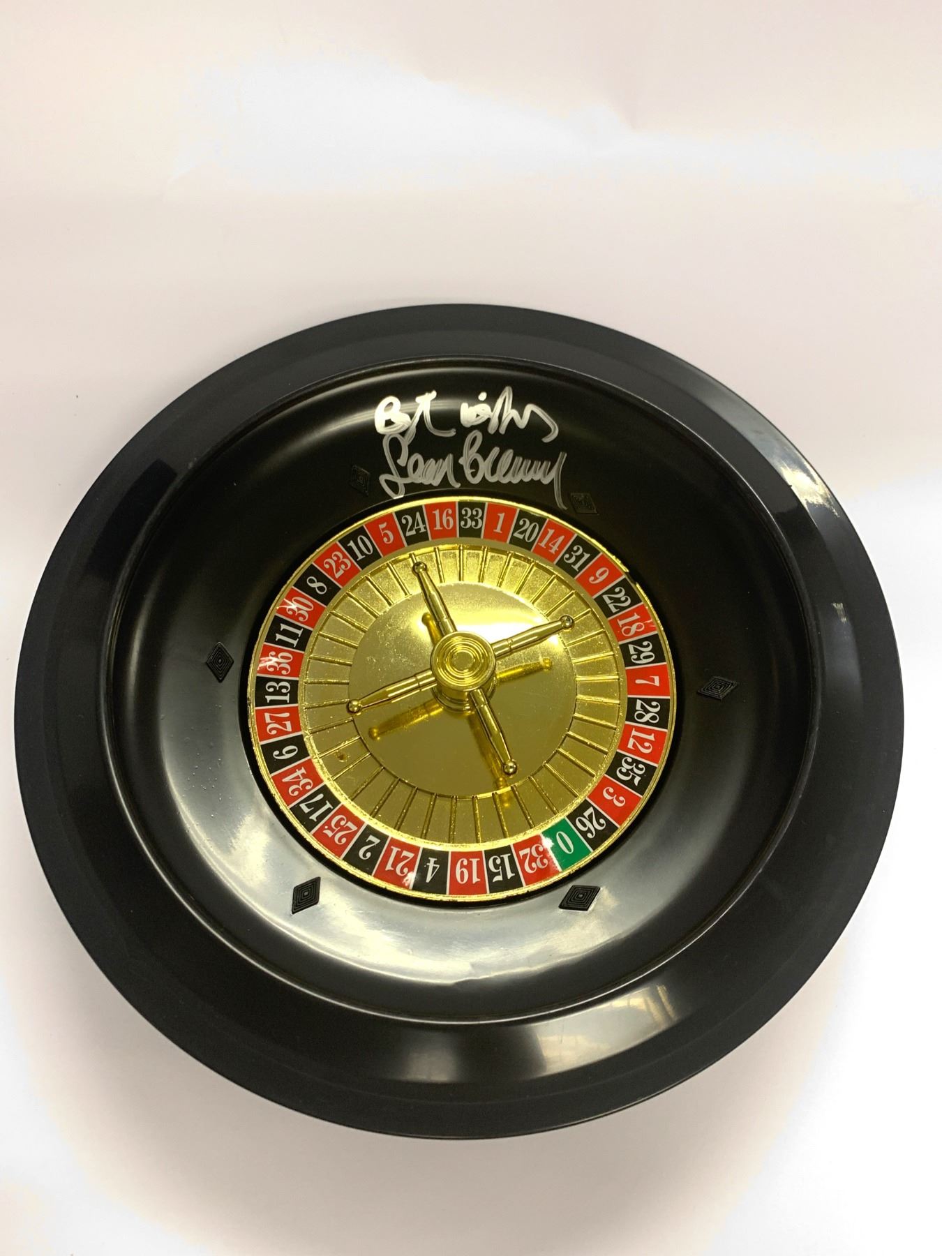 Signed Sean Connery Reel Roulette