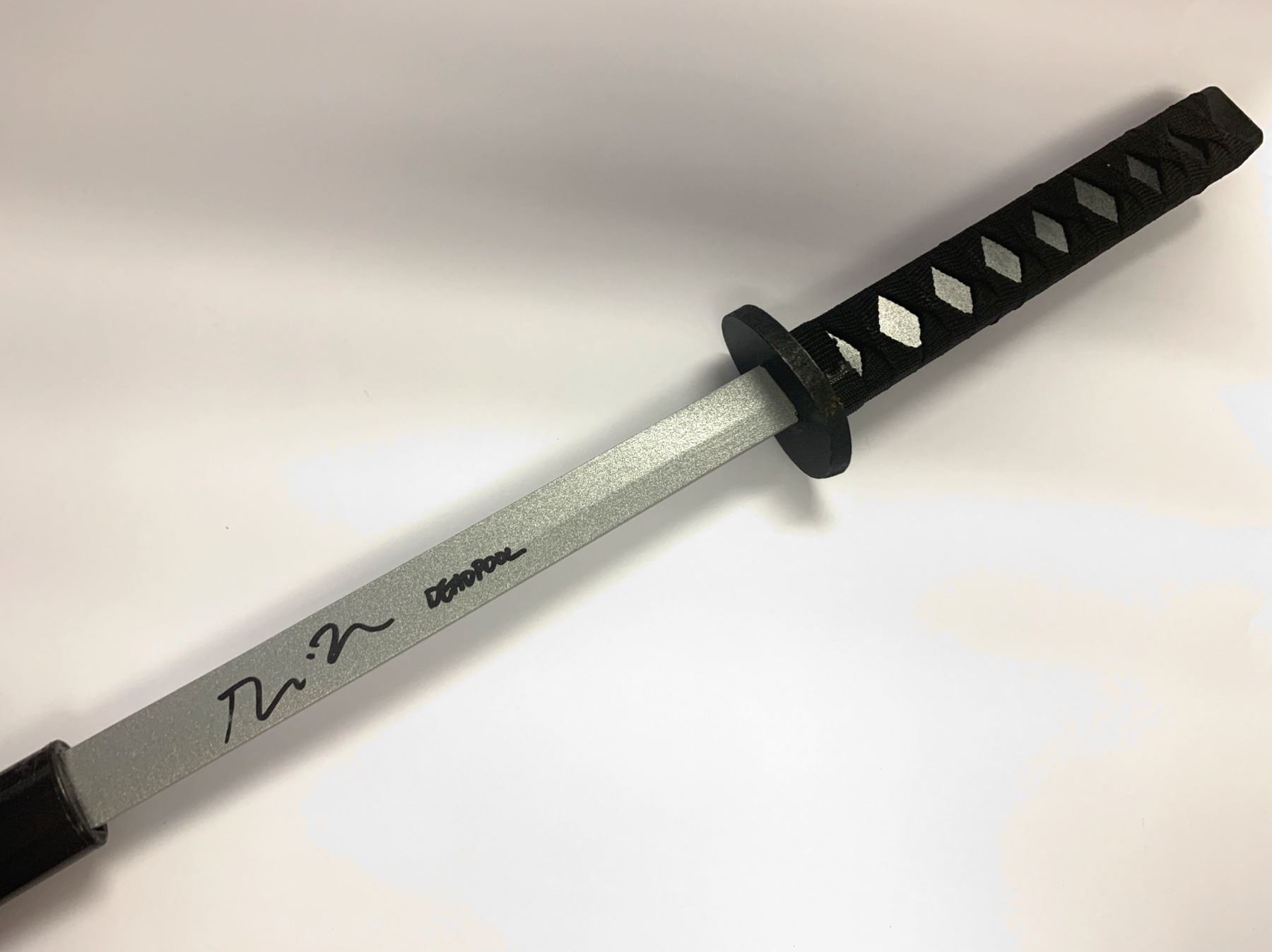 Signed Deadpool Sword