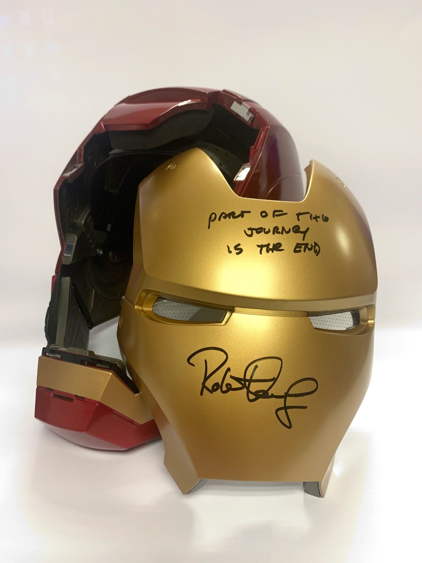 Signed Iron Man Mask Beckett