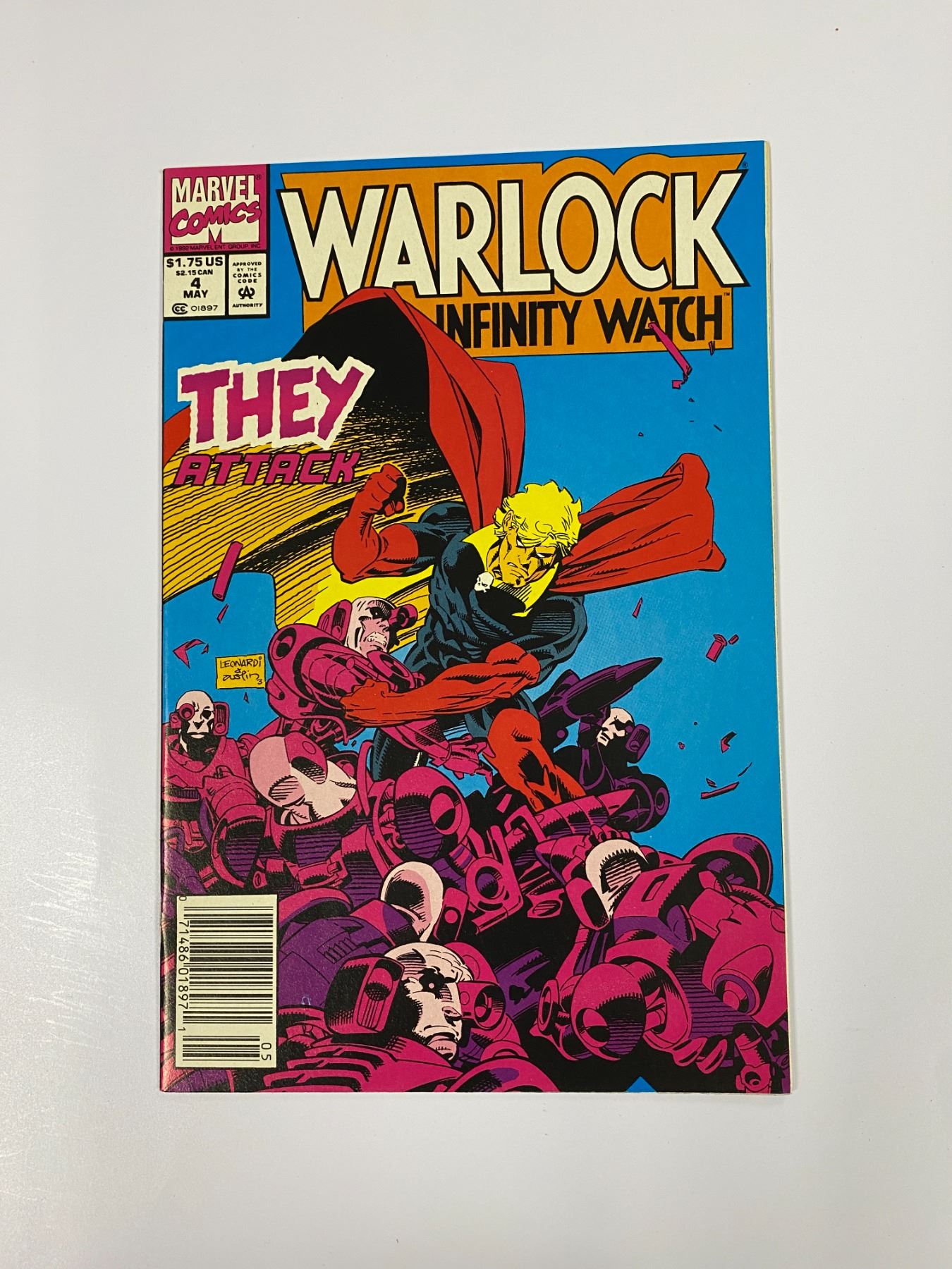 Vintage Warlock Infinity Watch Comic #4