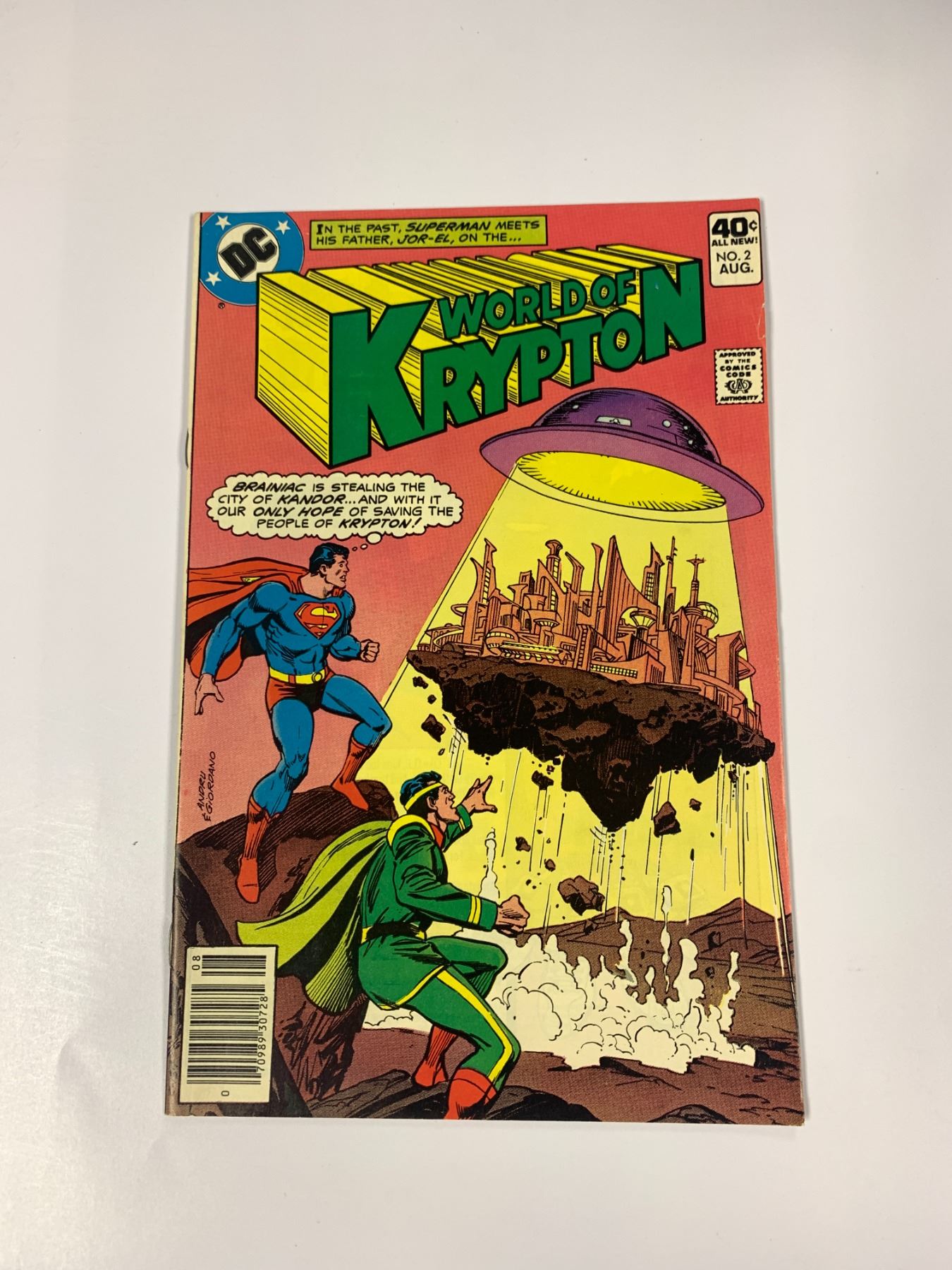 Vintage World of Krypton Comic #2