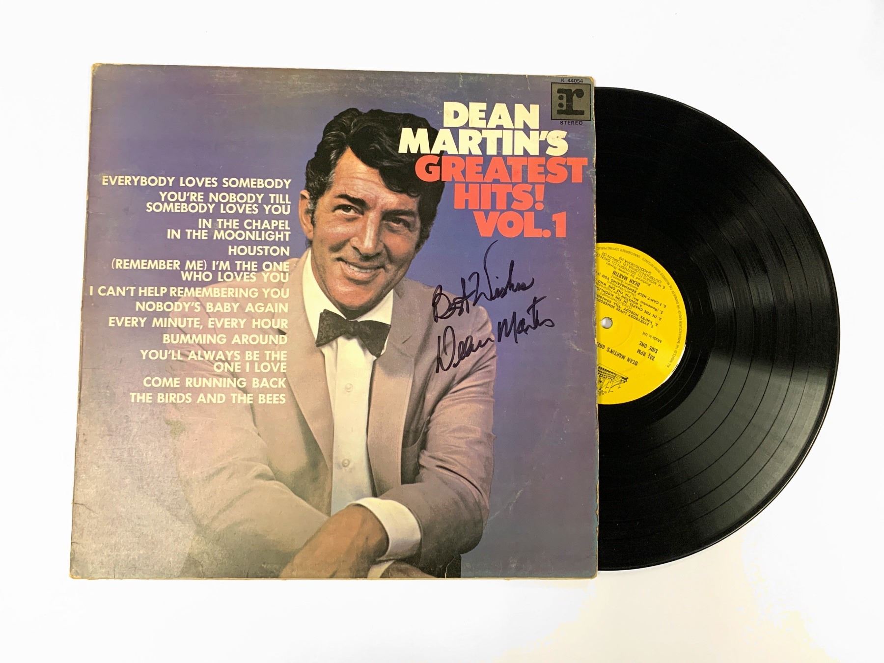 Autograph Dean Martin Greatest Hits Vinyl
