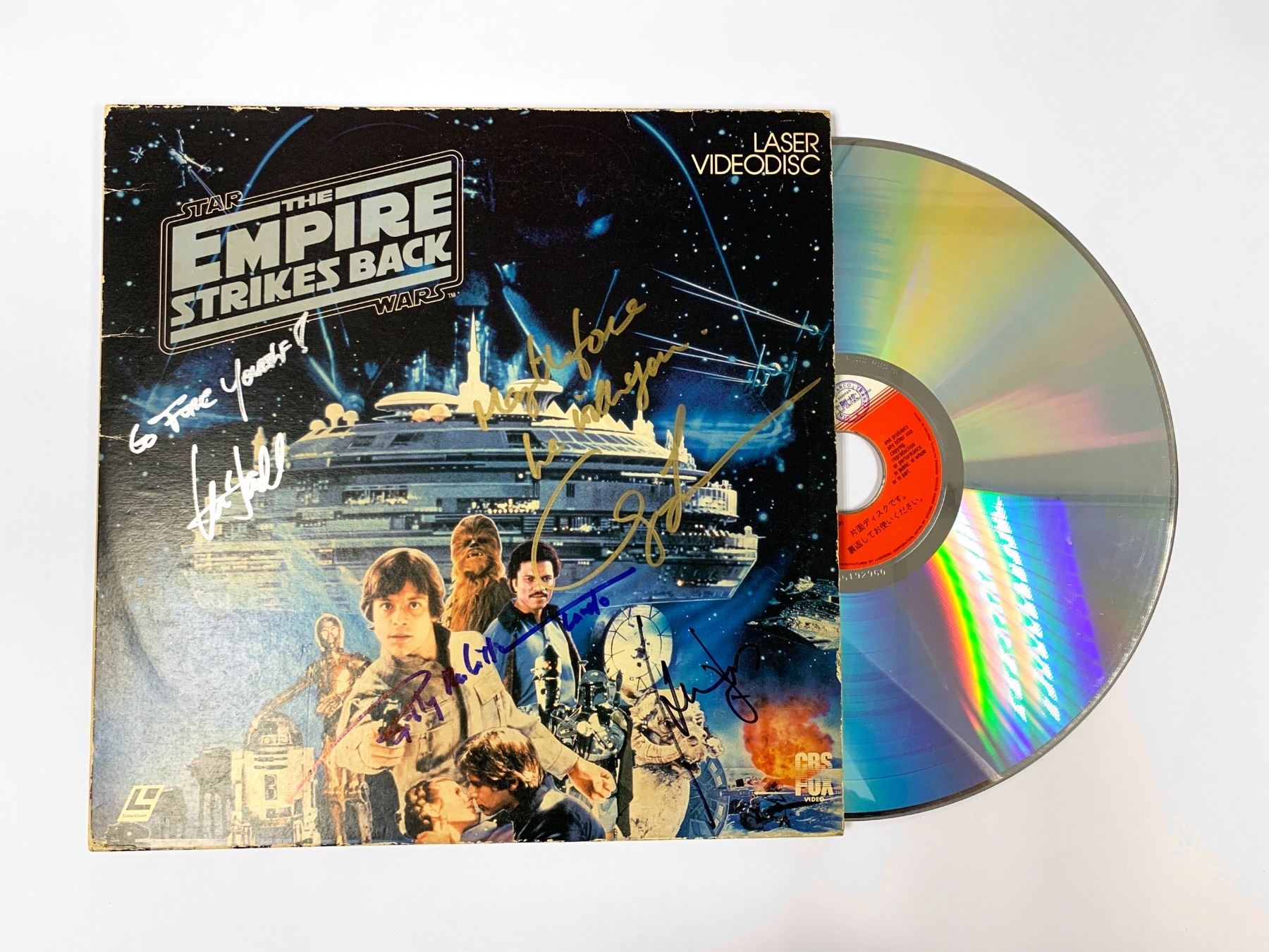 Autograph Star Wars Empire Strikes Back Vinyl
