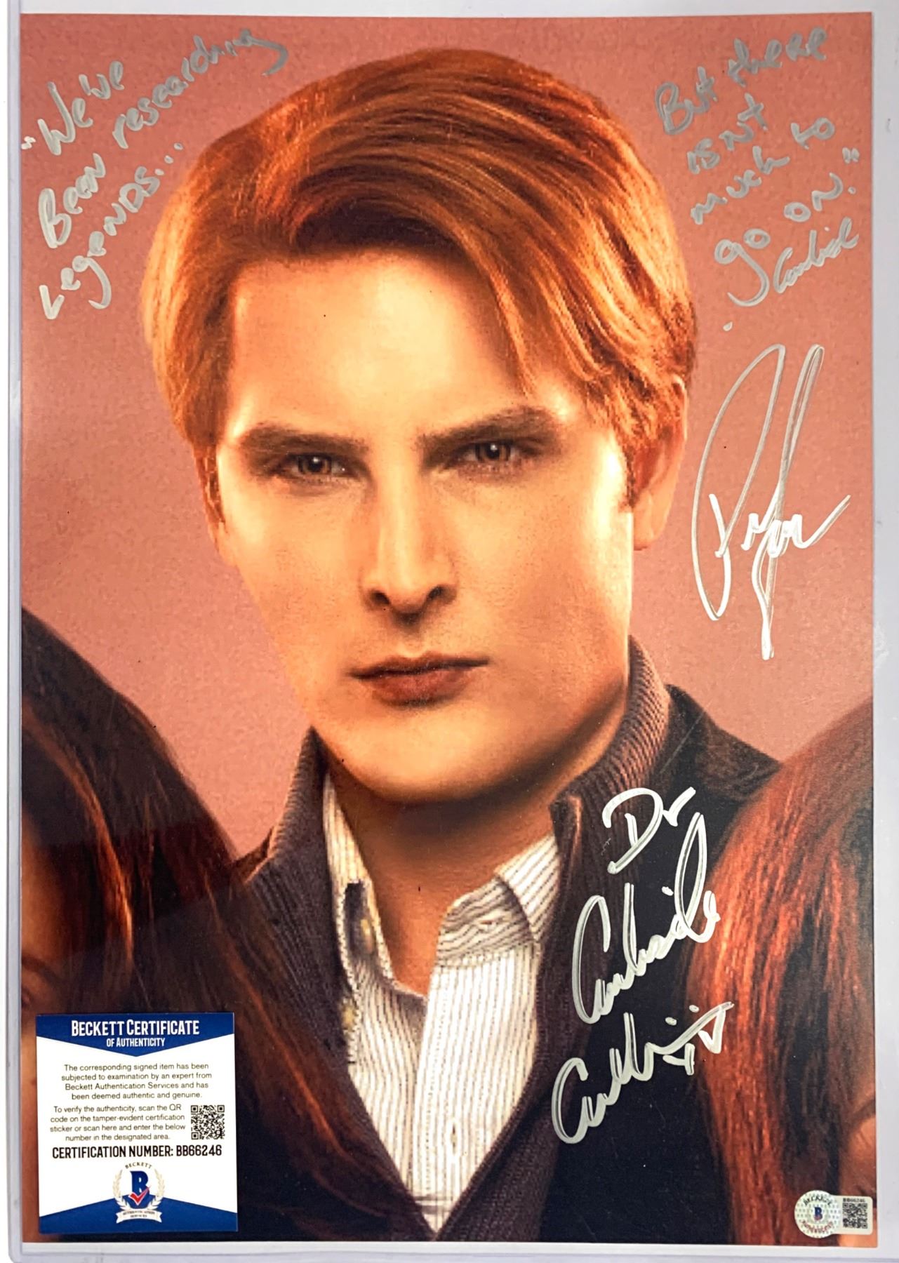 Signed Twilight Photo Beckett