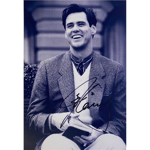 Autograph Signed Jim Carrey Photo