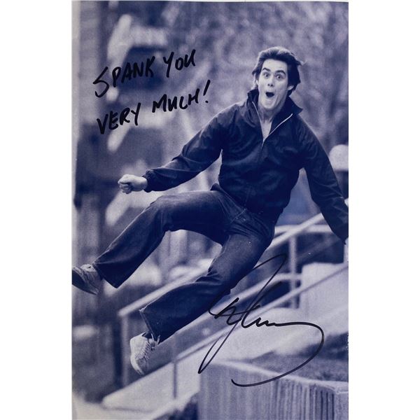 Autograph Signed Jim Carrey Photo