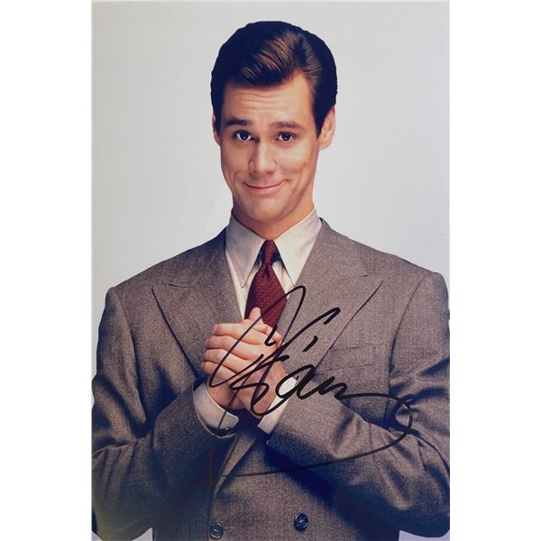 Autograph Signed Jim Carrey Photo