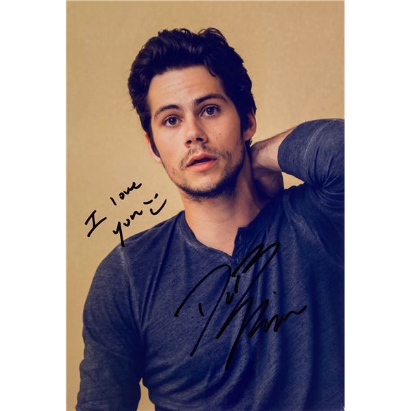 Autograph Signed Dylan O'Brien Photo