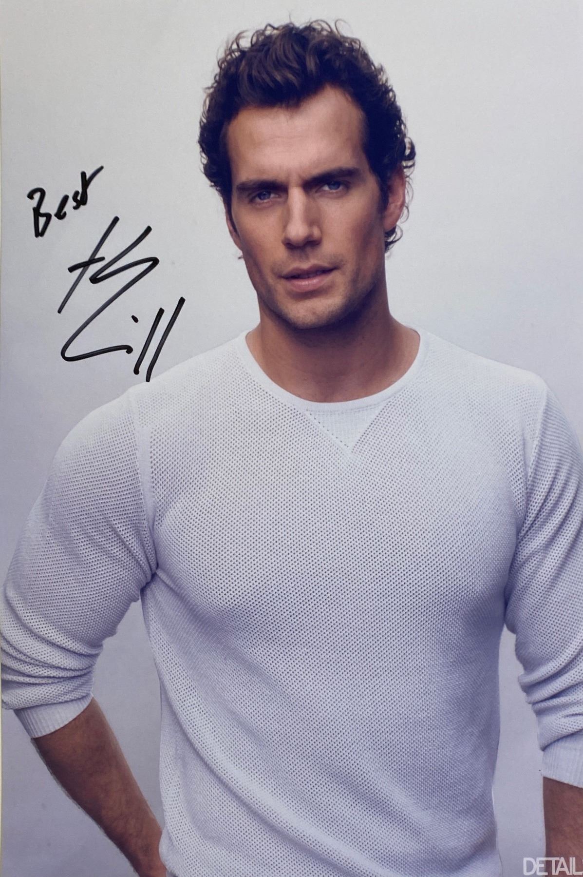 Autograph Signed Henry Cavill Photo