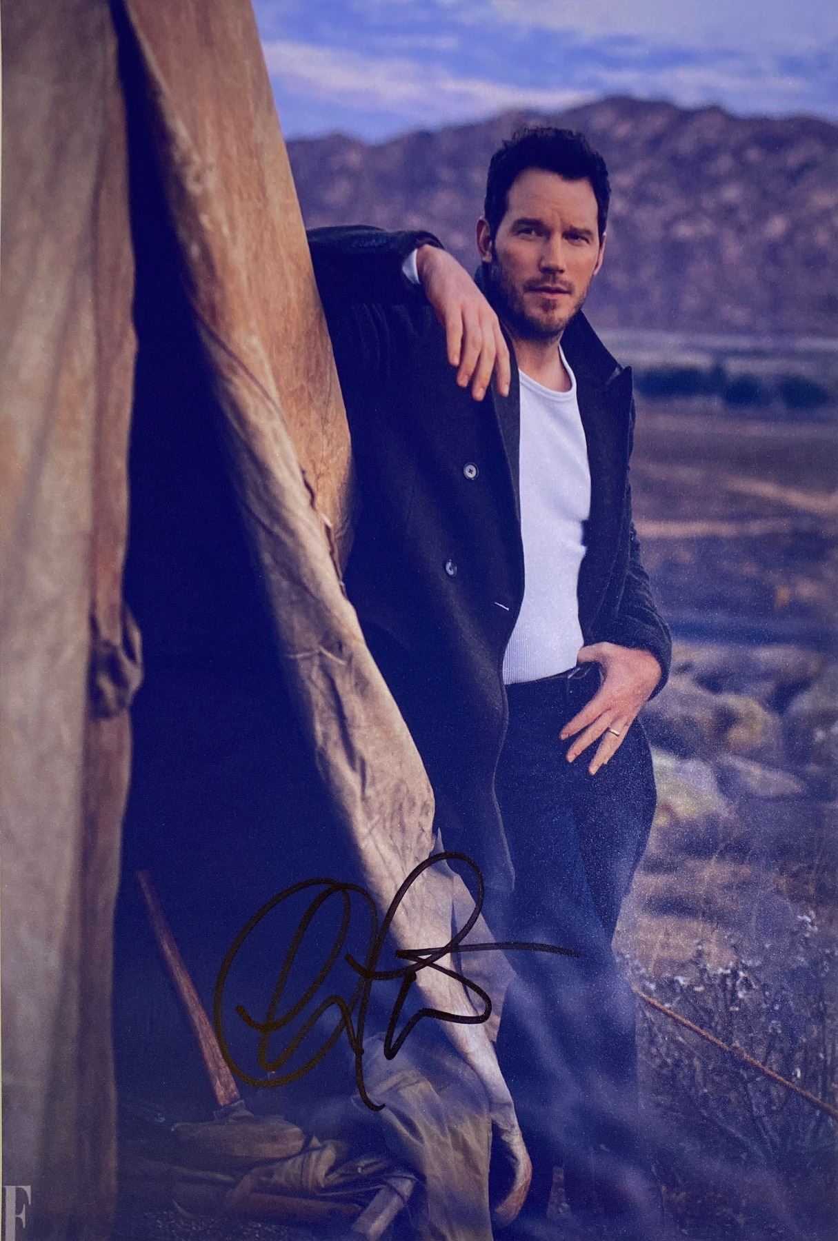 Autograph Signed Chris Pratt Photo