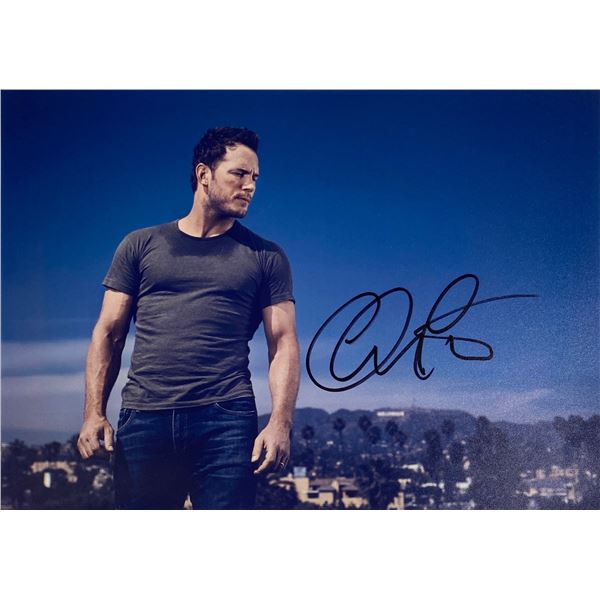 Autograph Signed Chris Pratt Photo