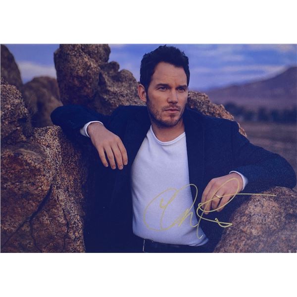 Autograph Signed Chris Pratt Photo