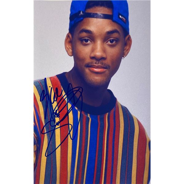 Autograph Signed Will Smith Photo