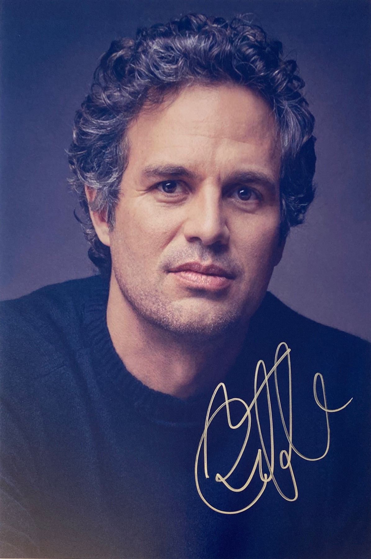 Autograph Signed Mark Ruffalo Photo