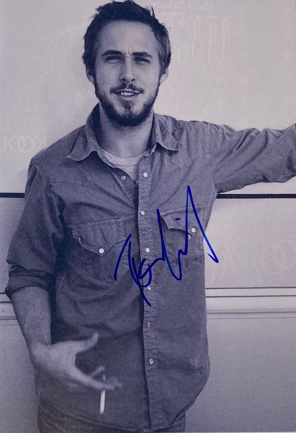 Autograph Signed Ryan Gosling Photo