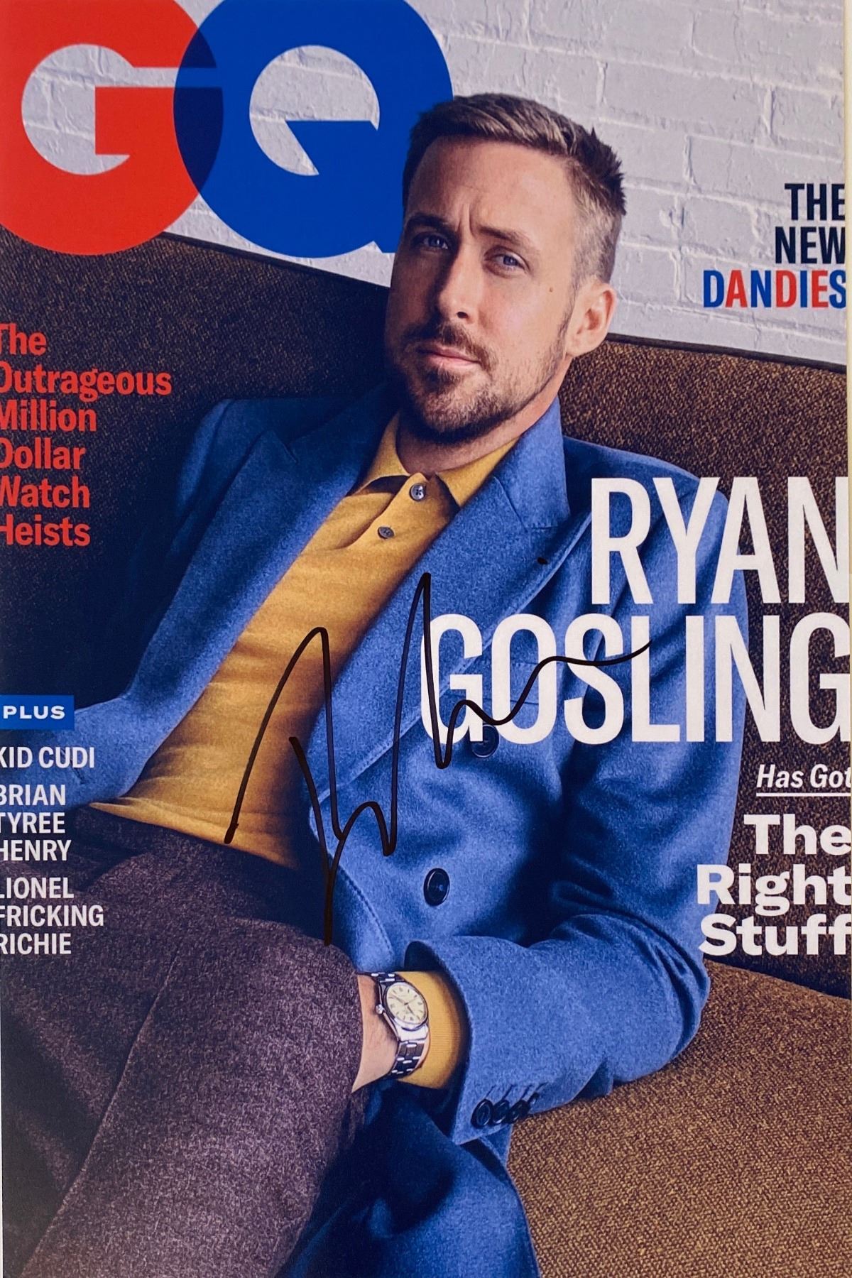 Autograph Signed Ryan Gosling Photo