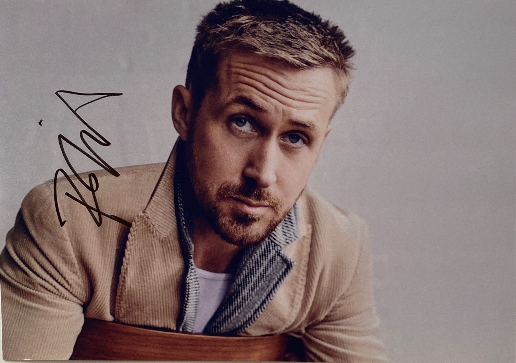 Autograph Signed Ryan Gosling Photo