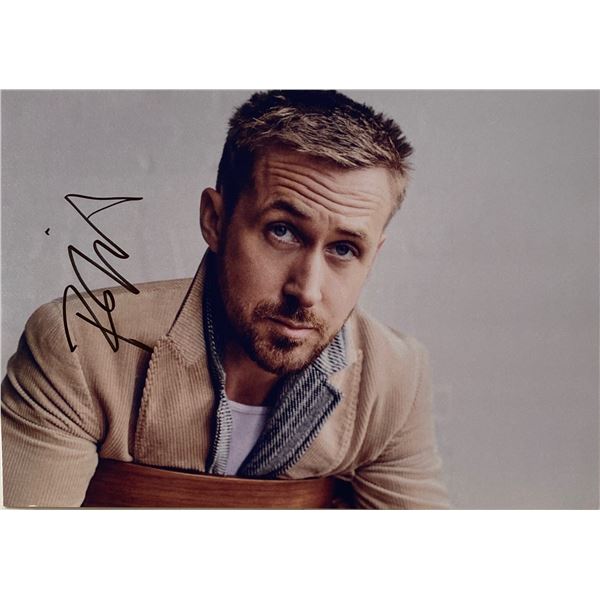 Autograph Signed Ryan Gosling Photo