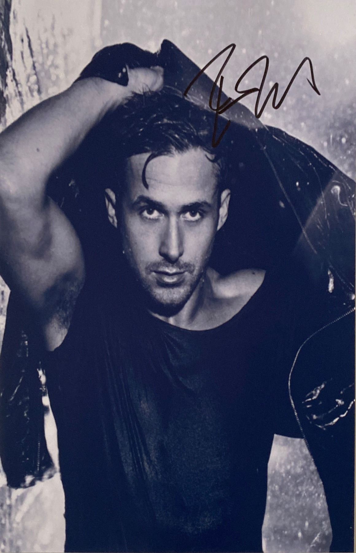 Autograph Signed Ryan Gosling Photo