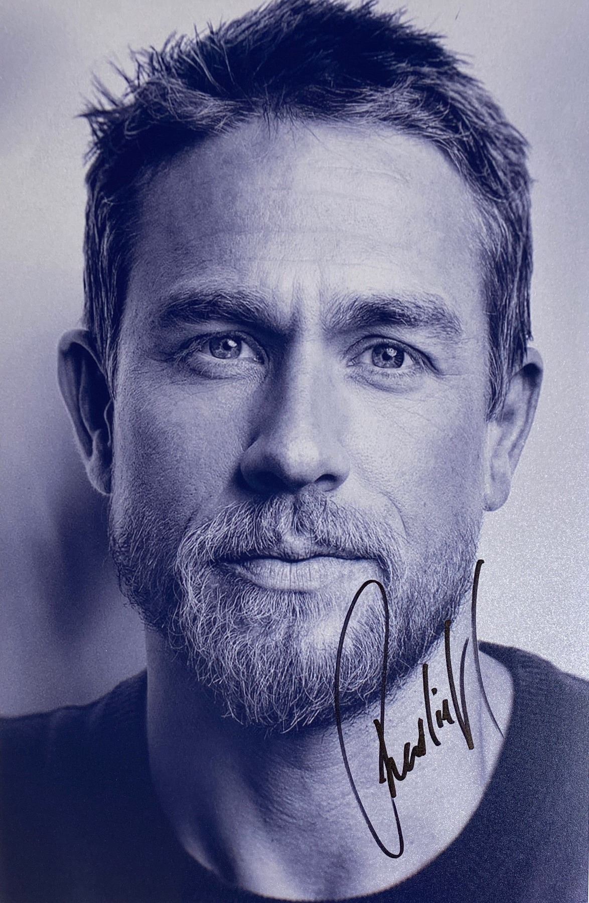 Autograph Signed Charlie Hunnam Photo