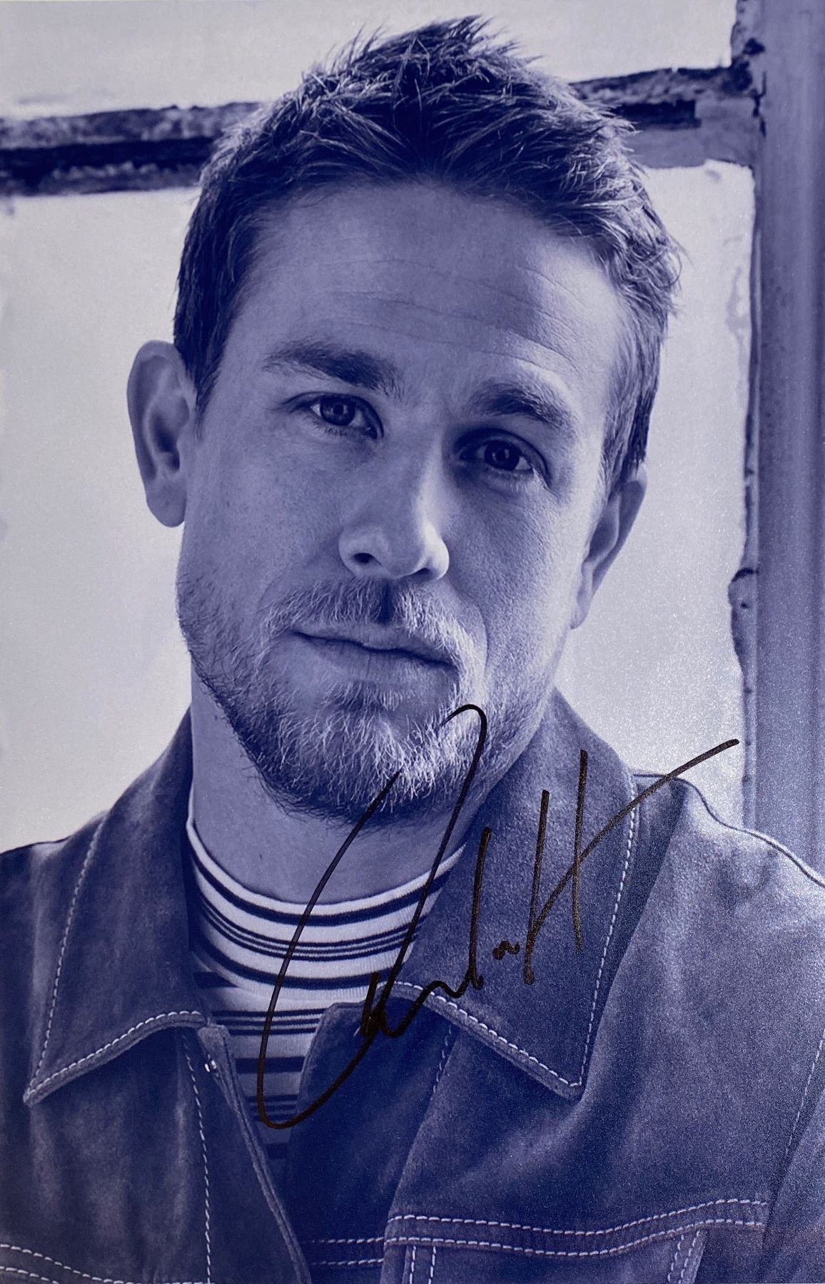 Autograph Signed Charlie Hunnam Photo