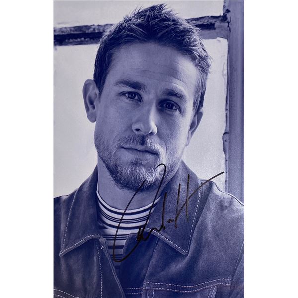 Autograph Signed Charlie Hunnam Photo