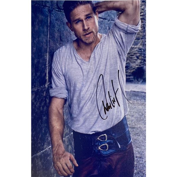 Autograph Signed Charlie Hunnam Photo