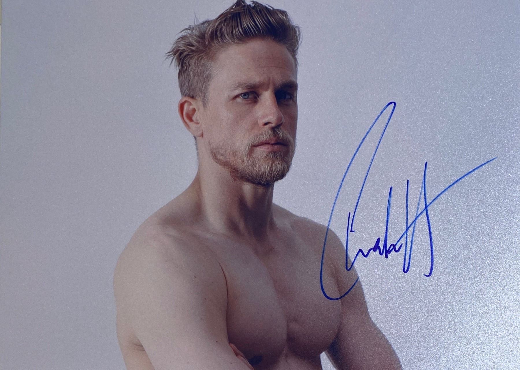 Autograph Signed Charlie Hunnam Photo