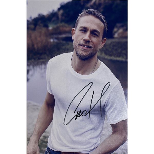 Autograph Signed Charlie Hunnam Photo