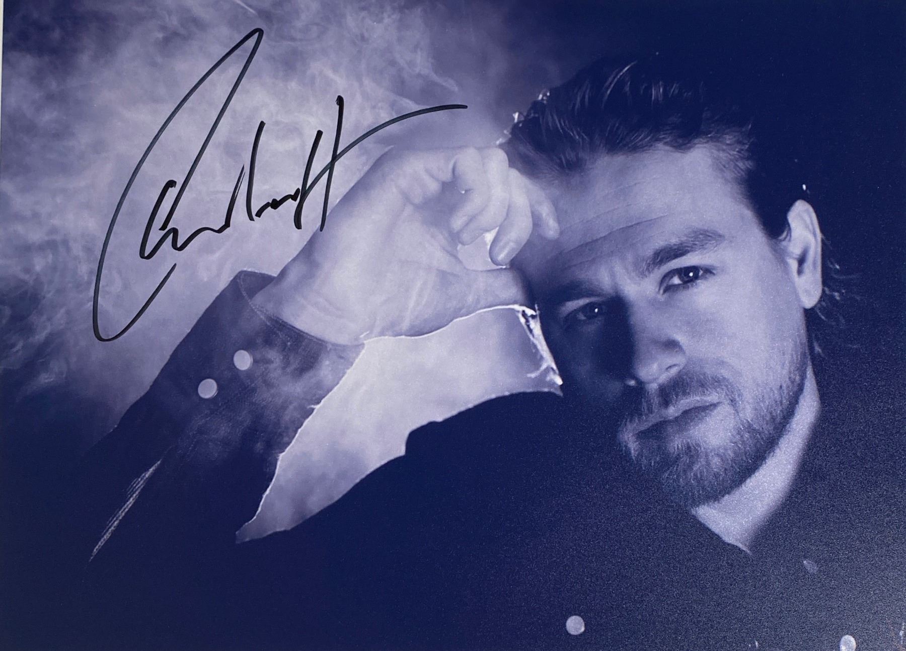 Autograph Signed Charlie Hunnam Photo