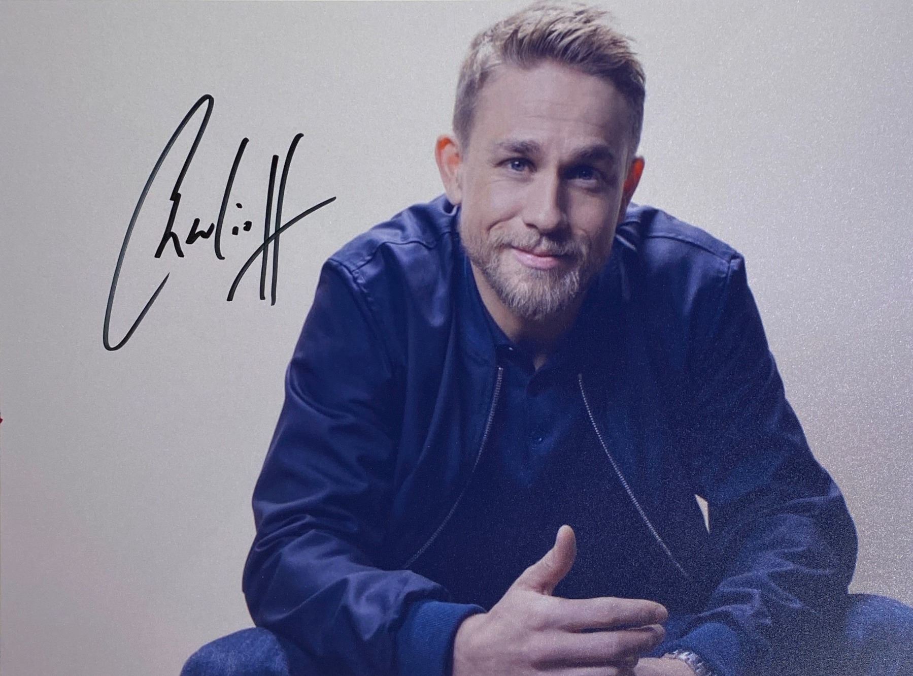 Autograph Signed Charlie Hunnam Photo