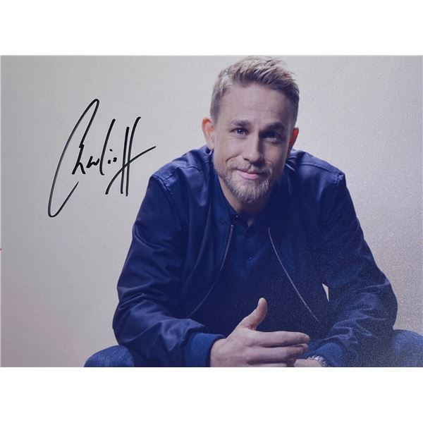 Autograph Signed Charlie Hunnam Photo