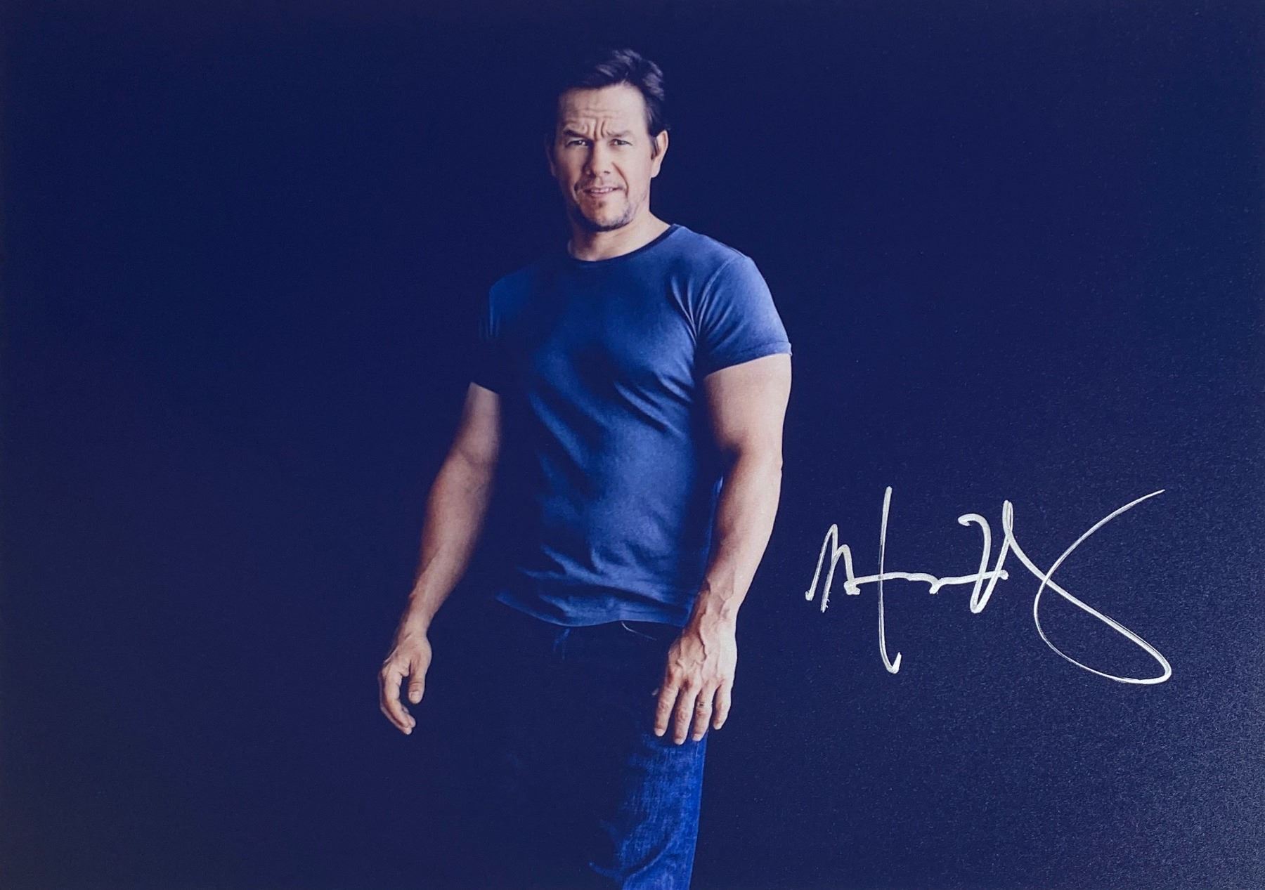Autograph Signed Mark Wahlberg Photo