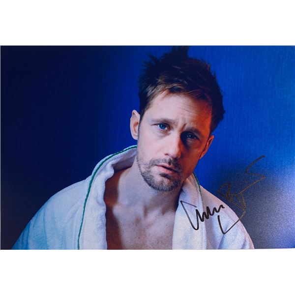 Autograph Signed Alexander Skarsgard Photo