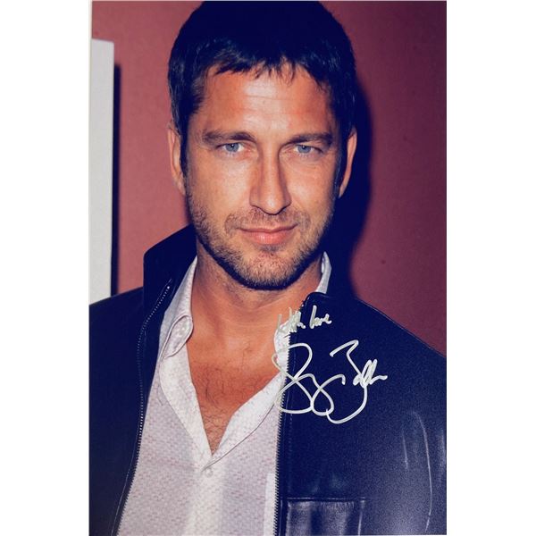 Autograph Signed Gerard Butler Photo