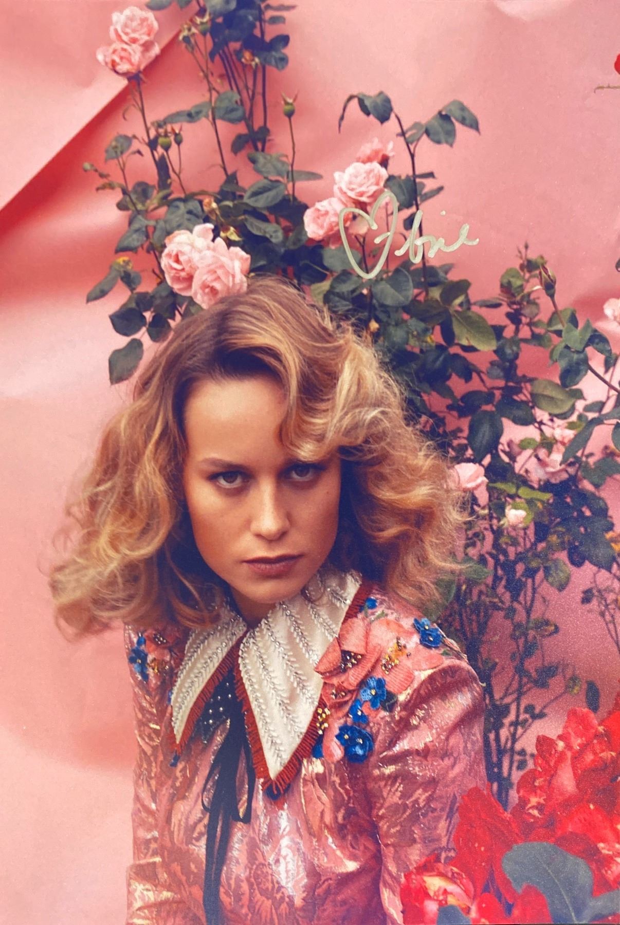 Autograph Signed Brie Larson Photo