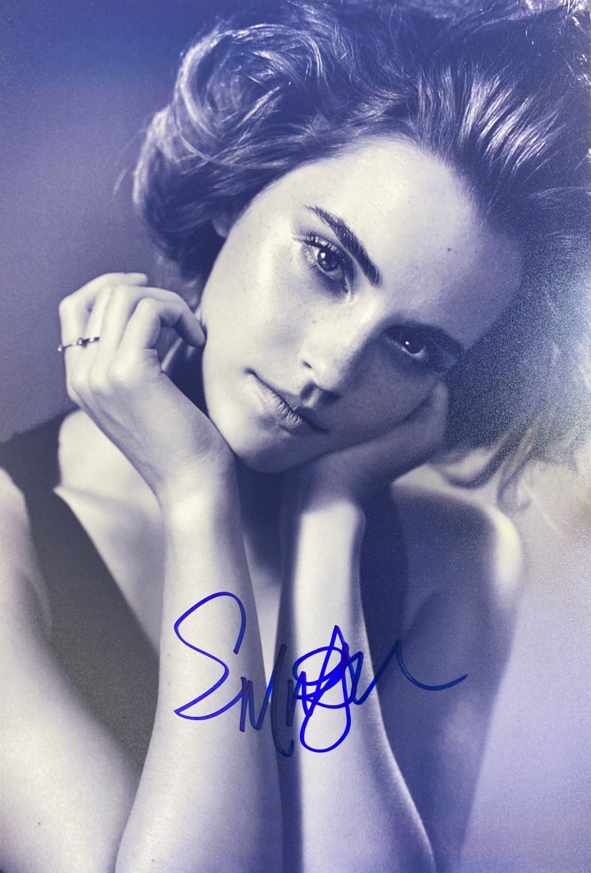 Autograph Signed Emma Watson Photo