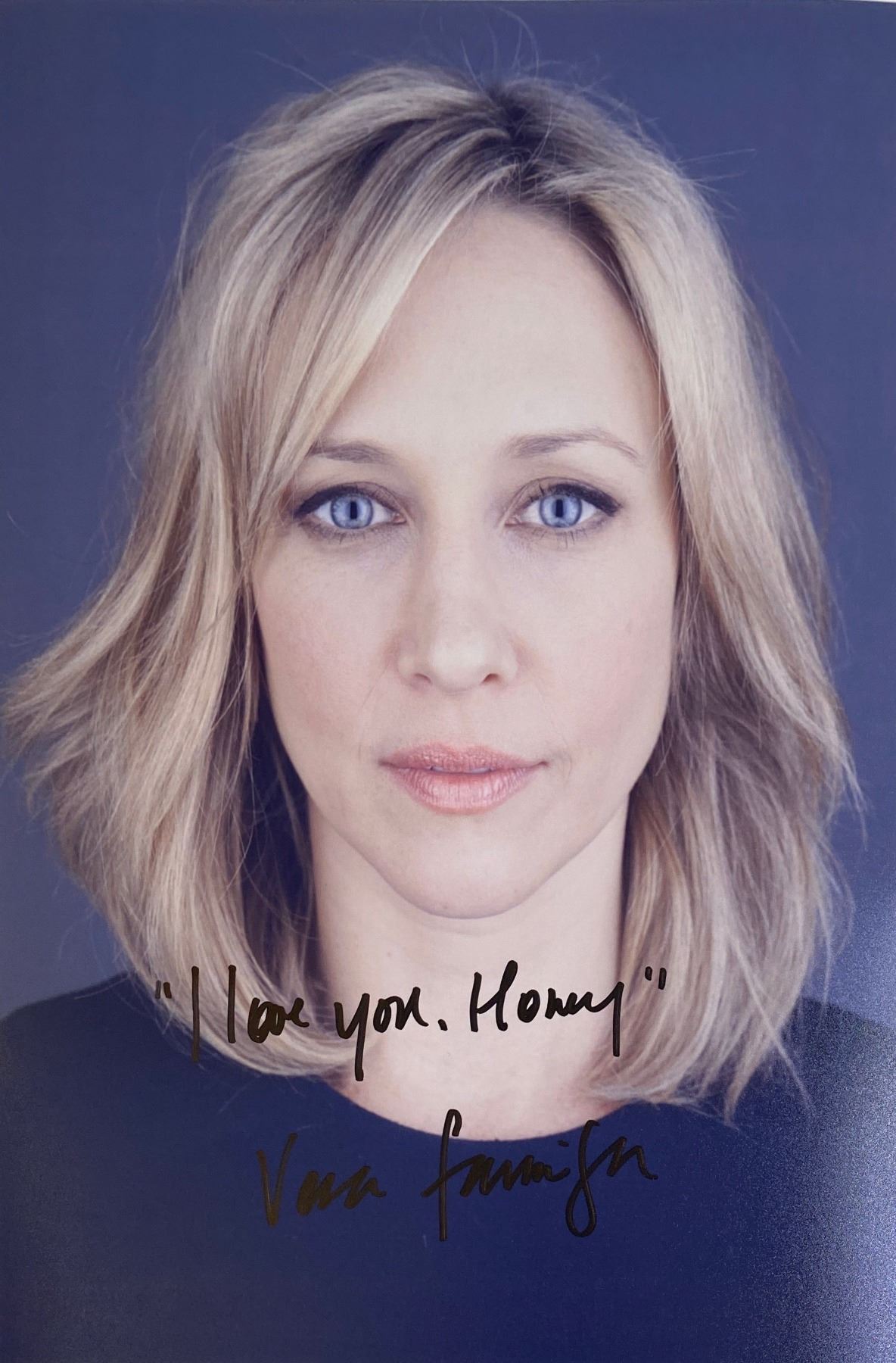 Autograph Signed Vera Farmiga Photo